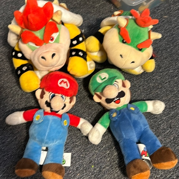 Nintendo | Toys | Super Mario Plush Set | Poshmark